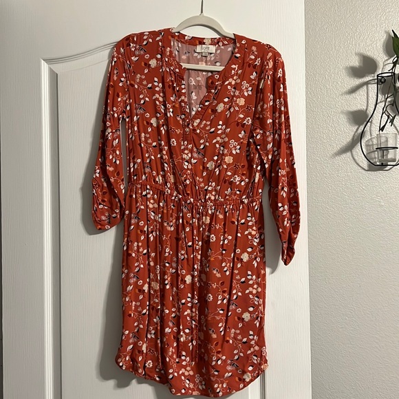 LOFT | Dresses | Loft Super Soft Spring Dress Bought In 29 Worn Once ...